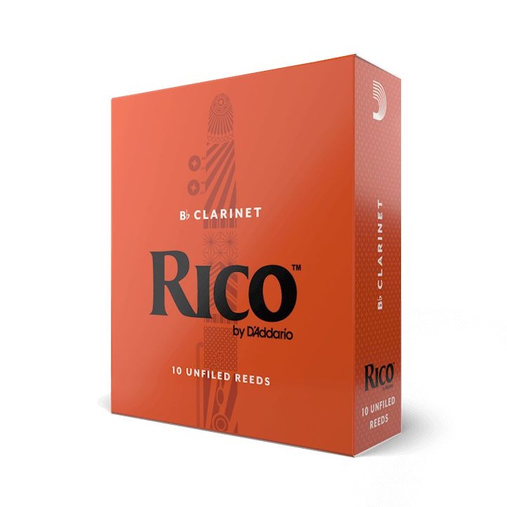 Rico Bb Clarinet Reeds, 10-Pack