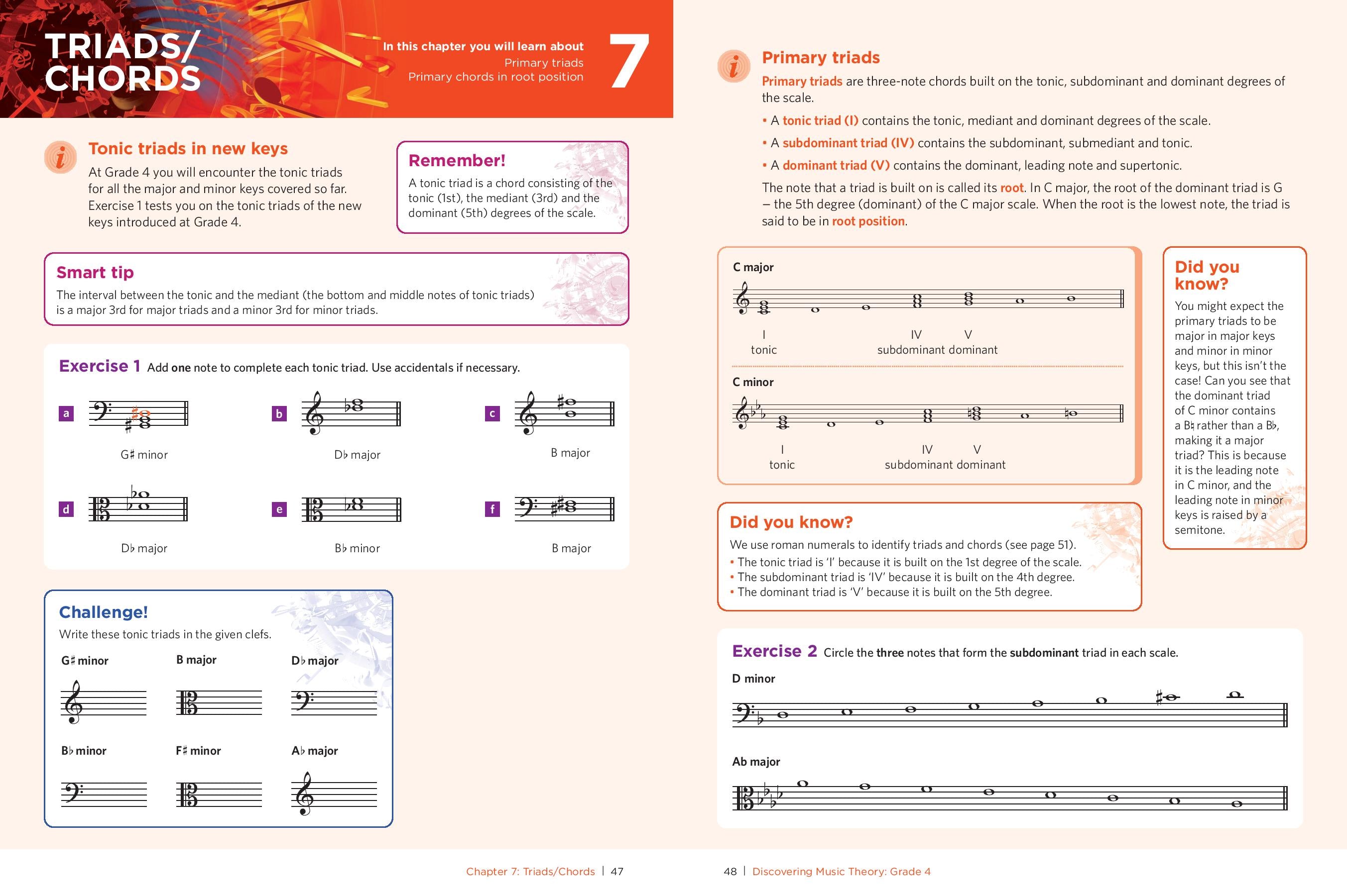 Discovering Music Theory, The ABRSM Grade 4 Workbook